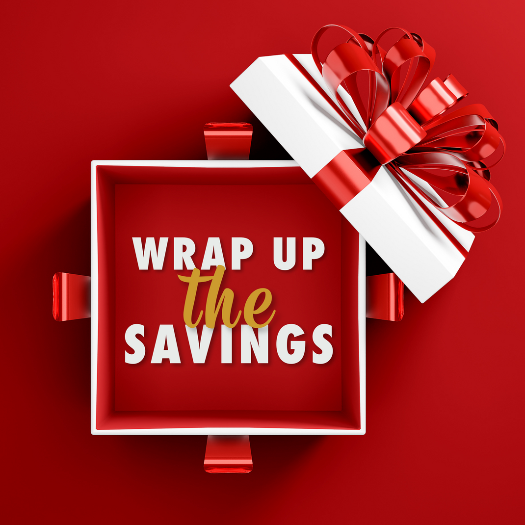 Wrap up the SAVINGS – Canvas and Gifts